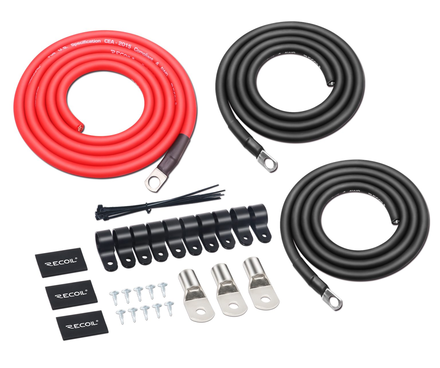 RED1800.5 1,800 Watts Class-D Car Audio 5-Channel Amplifier, Mono 1 Ohm ...